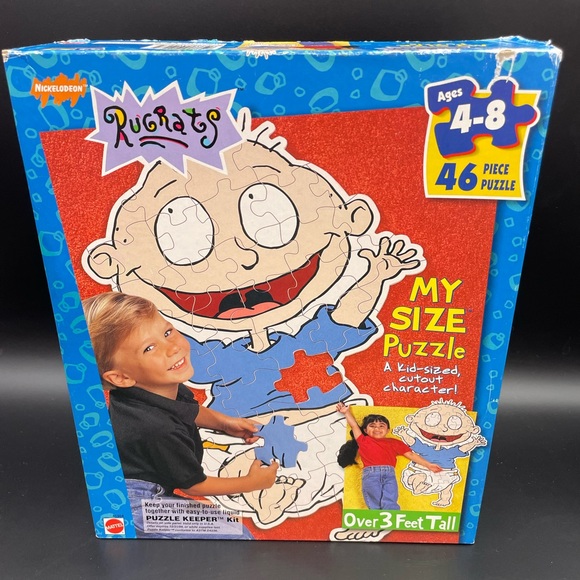 Nickelodeon | Toys | Nickelodeon Rugrats 46pc My Size 3ft Tall Puzzle ...